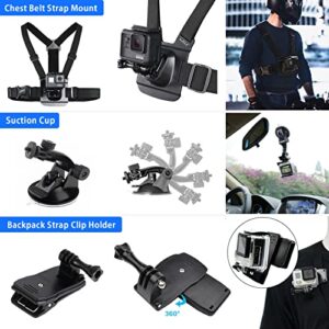 HSU 72-in-1 Accessory Bundle Kit for GoPro Hero11 Black & Hero10 Black & Hero 9 Black