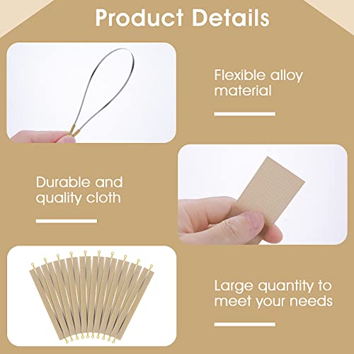 10 Pieces Impulse Sealer Replacement Parts 8 Inch Heat Seal Strips Replacement Element Grip Impulse Sealer Heating Element Service Spare Repair Kit, 200mmx2mm