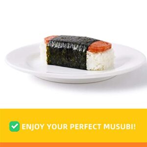 NCYOEW Musubi Maker, Musubi Press Mold, Hawaiian Musubi Making Kit - Make Your Own Sushi at Home (Pack of 2)