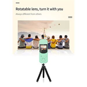 KIMISS D2 Handheld Mini DV Camera Digital Camera MP3 Player Car Video Recorder 1080P Night Shooting Camera Digital Mini Camera(Green)