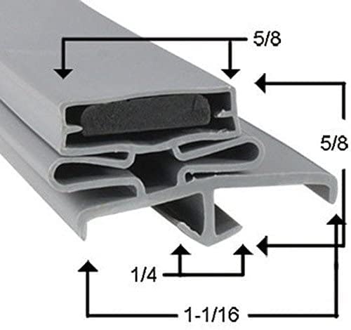 Passeal – 37454 Door Gasket Size - 28 1/2 x 79 - Nor-Lake Door Seal for Cooler or Freezer – Compatible with Nor-Lake 37454 Refrigeration Gasket