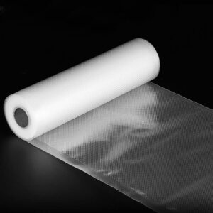 Beeiee Vacuum Sealer Bags for Food Saver 5" x 16', Seal a Meal, Rolls with BPA Free,Heavy Duty,Great for vac storage, Meal Prep or Sous Vide (5" x 16')