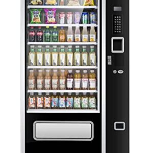 EPEX Beverage Large Combo Vending Machine with Stratified Temp Control Black EP-G654 0