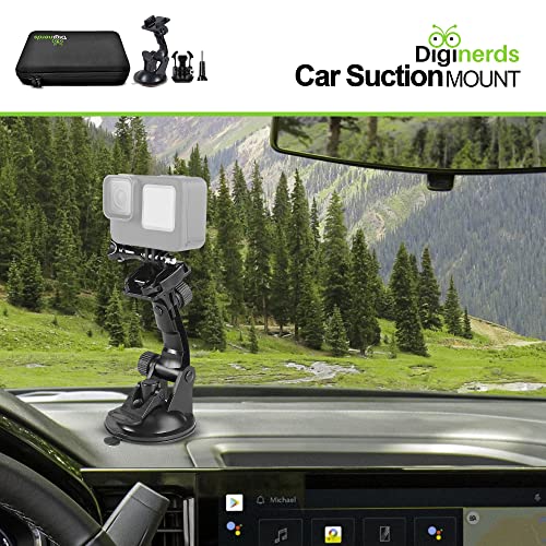 DigiNerds 50 in 1 Action Camera Accessory Kit Compatible with GoPro Hero11/10/9/8/7/6/5, GoPro Max, GoPro Fusion, Insta360, DJI Osmo Action, AKASO, and More