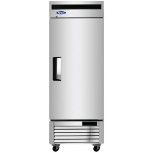 atosa usa mbf8501gr freezer, reach-in, 27, silver