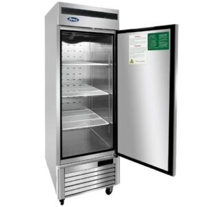 Atosa USA MBF8501GR Freezer, Reach-In, 27, Silver