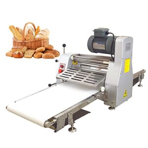 techtongda commercial dough sheeter pasta roller dough press machine fondant flattener pizza pastry sheeter with 70.9x19.7 conveyor belt bakery equipment