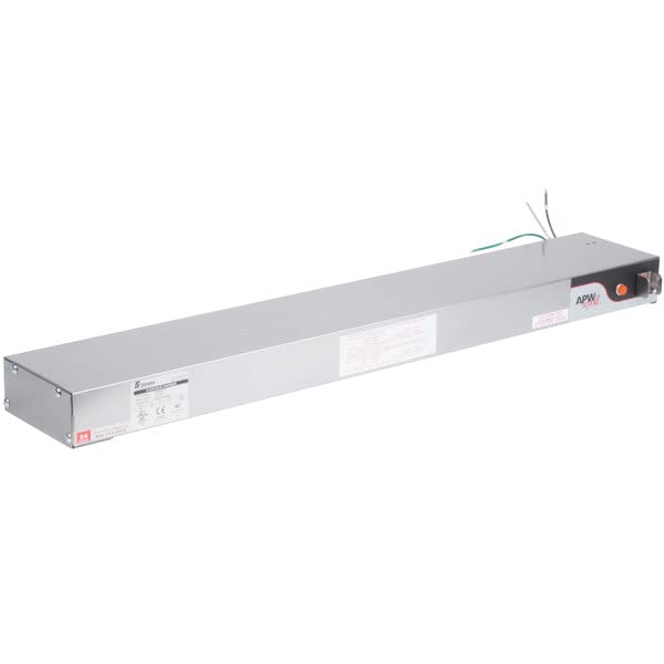 APW Wyott FD-36H-T 36" High Wattage Calrod Strip Food Warmer with Toggle Controls - 120V, 920W