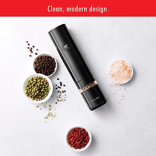 ZWILLING Enfinigy 2-pc Electric Salt/Pepper Mill Set