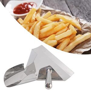 French Fry Bagger Scoop, French Fries Shovel Commercial Fry Bagger Scooper Food French Fries Shovel Fry Scoop for Cinemas Buffet