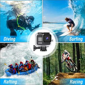 Kacebela Waterproof Case for GoPro Hero 11/10/9 Black, 60M Underwater Dive Protective Housing Shell with Bracket Accessories