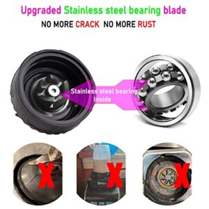 [UPGRADE] 5 Fins Blender Blade Compatible with Ninja Blender QB3000 QB3000SSW-30 QB3000QR-30 QB3001SS-30 QB3000QBK QB3004 QB3005