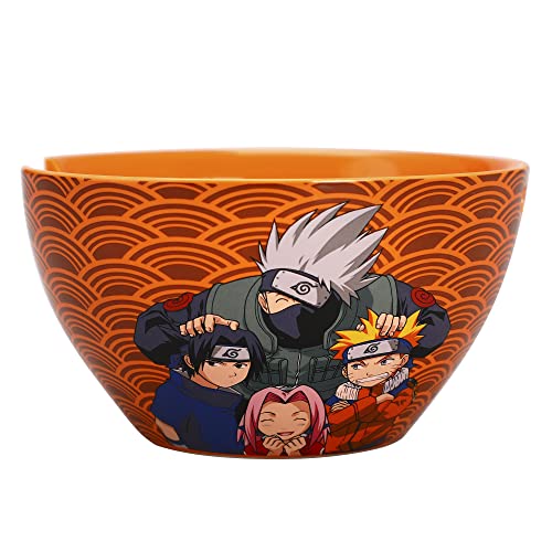 Bioworld Naruto Anime Heroes 20 oz Ramen Bowl With Chopsticks