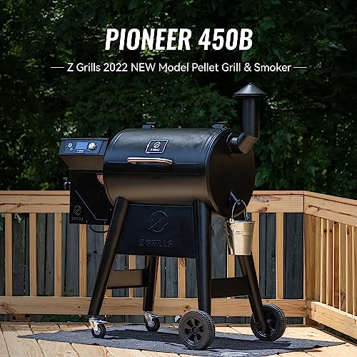 Z GRILLS PIONEER 450B Wood Pellet Grill and Smoker