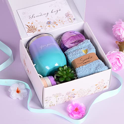 Get Well Soon Gifts for Women，Care Package for Women Get Well Gifts Baskets for Sick Friends Feel Better Soon Gifts Sympathy Gifts Thinking of You Birthday Gifts for Women