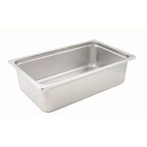 Kratos 28W-229 Full Size Stainless Steel Steam Table Pan, 6” Deep, 24 Gauge