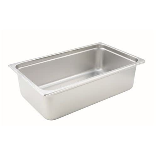 Kratos 28W-229 Full Size Stainless Steel Steam Table Pan, 6” Deep, 24 Gauge