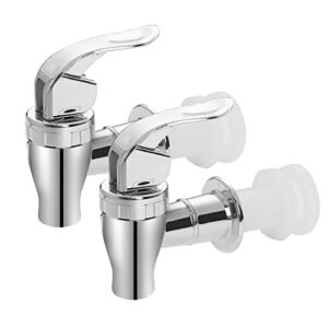 spigot for beverage dispenser, 2 pack drink dispenser spigot replacement beverage dispenser spout drink spigot water dispenser faucet