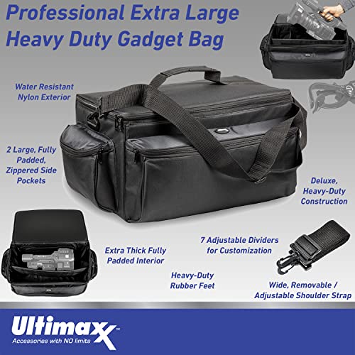 Ultimaxx Advanced Accessory Bundle + Sony FX6 Digital Cinema Camera Kit with 24-105mm Lens + SanDisk 128GB Extreme Pro Memory Card, 160 LED Video Light, Deluxe 62” Monopod & Much More (35pc Bundle)