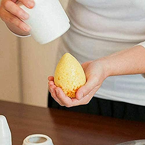 Arancini Maker Mold,160 Grams DIY Rice Ball Mold,Multipurpose Rice Ball Maker Shake,Homemade Stuffed Meat Point Ball for Kitchen Sushi Tool (Cone+Round)