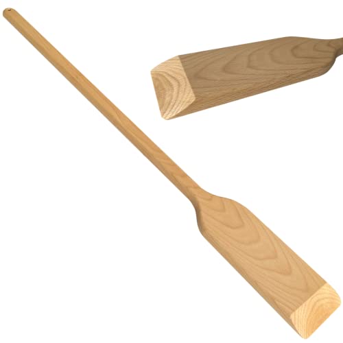 Giant Wooden Mixing Paddle 36-in Beech Heavy Duty - Made in Ukraine - Stirring Spatula for Brewing Handle Long Stir for Cooking Cajun Crawfish Boil Grill Mixing Camping in Big Stock Pots Brewing Beer