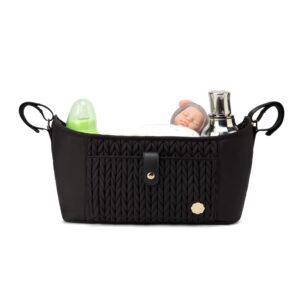 sewboo universal baby stroller organizer,diaper caddy organizer with adjustable straps to fits nearly any strollers