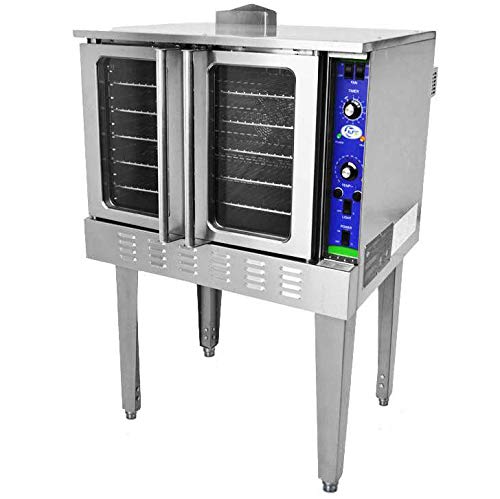 Commercial Convection Oven, 240V Single Phase, 10,000Watt, Single Deck, Four Legs, Restaurant Kitchen Bakery COE1