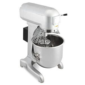 INTBUYING Commercial Food Mixer 15L Dough Kneading Machine Commercial Food Stand Mixer Double -speed Double-acting 304 Stainless Steel