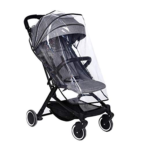 Stroller Rain Cover,Universal Stroller Accessory,Universal Clear Baby Travel Weather Shield for Outdoor Protection,Baby Travel Stroller Shield,Protect from Dust Insectss,Protect from Sun Dust Snow