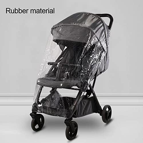 Stroller Rain Cover,Universal Stroller Accessory,Universal Clear Baby Travel Weather Shield for Outdoor Protection,Baby Travel Stroller Shield,Protect from Dust Insectss,Protect from Sun Dust Snow