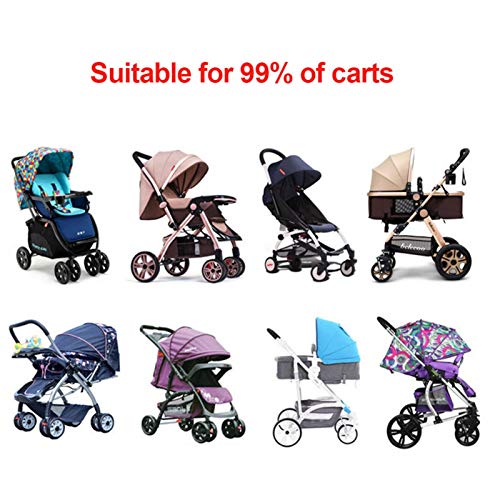 Stroller Rain Cover,Universal Stroller Accessory,Universal Clear Baby Travel Weather Shield for Outdoor Protection,Baby Travel Stroller Shield,Protect from Dust Insectss,Protect from Sun Dust Snow