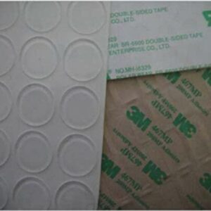 MOOKEENONE Wholesale 64Pcs Transparent Ball Round Anti-Collision Adhesive Silicone Pad with 3M Sticker 12 * 2mm Furniture Sticker Pads Transparent