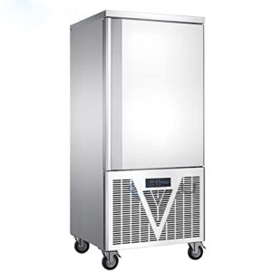 kolice commercial 15 trays blast chiller & freezer, chest freezer, blast freezer, dumpling freezer, batch freezer for hard ice cream, chicken, fish, dessert etc