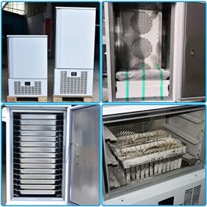 Kolice Commercial 15 Trays Blast Chiller & Freezer, Chest Freezer, Blast Freezer, Dumpling Freezer, Batch Freezer for Hard ice Cream, Chicken, Fish, Dessert etc