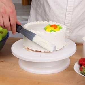 11 Inch Rotating Cake Stand/Turntable Stand Revolving Cake Stand Baking Cake Decorating Supplies/Baking Supplies/Baking Kit/Baking Tools