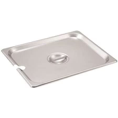 Half Size Slotted Stainless Steel Steam Table Pan Cover