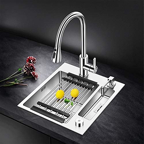 LMMDDP Chopsticks And Storage Stainless Steel Kitchen Sink Small Bowl Commercial Bar ( Color : 2846D )