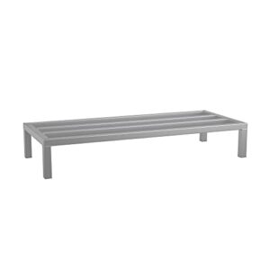 krollen industrial 48'' x 20'' x 8'' aluminum dunnage rack - 1685 lb. capacity