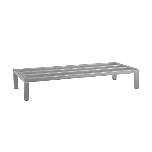 Krollen Industrial 48'' x 20'' x 8'' Aluminum Dunnage Rack - 1685 lb. Capacity