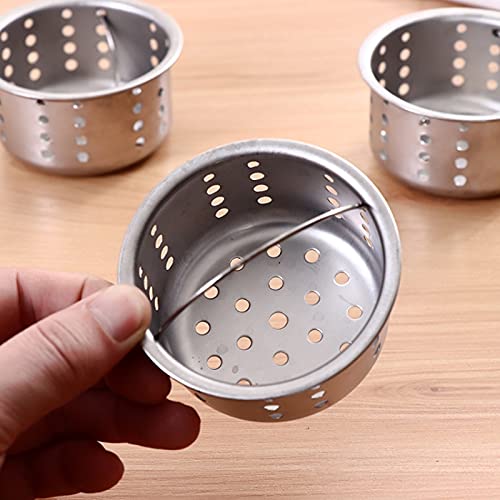 LMMDDP Stainless Steel Bathtub Hair Catcher Stopper Shower Drain Hole Filter Trap Metal Sink Strainer Kitchen Sink Waste Hole Filter