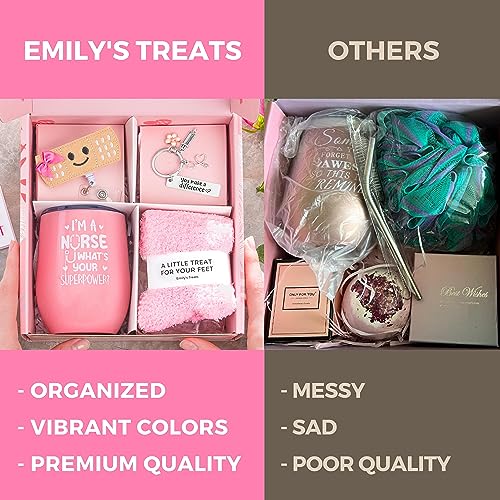 Beautiful Nurse Gift Box For Women - 5 Pcs Nurse Gift Set, Nursing Gifts, Nurse Gifts For Women, Nurse Gift Basket, Nurse Graduation Gift, New Nurses Gifts, Nurse Graduate Gifts, Rn Gifts For Nurses