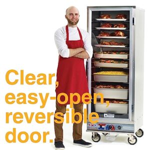 METRO C5E9-CFC-U C5 E-Series Holding/Proofing Cabinet, Full Height, Full Length Clear Door, Universal Wire Slides, 120V, 60Hz, 2000W