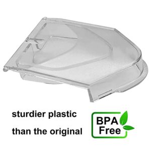 Spout Cover Compatible with Ninja Blender Lid, Blender Lid Replacement for Ninja Blender 72-oz. Pitcher, Replacement Parts Blender Accessories for Ninja Blender, for NJ600-NJ602 and BL500-BL781 Models