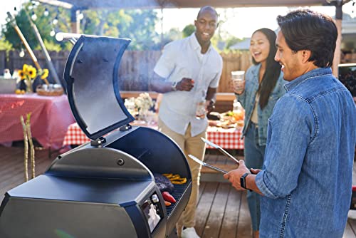 Brisk It Origin-580 Wood Pellet Grill Smoker Grill, WiFi Smart Grill with PID Controller, Pellet Smoker for 580 sq in Cooking Area Outdoor Cooking BBQ