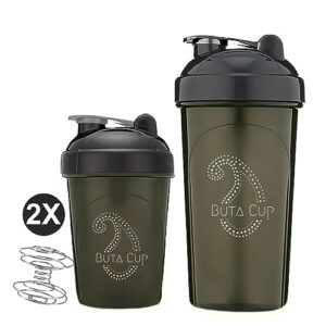 [8 Pack] Protein Shaker Bottle | 4 Large 28 Oz & 4 Small 20 Oz Shaker Bottles with Electric Mixer for Protein Mixes – Shaker Cups for Protein Shakes | Blender Shaker Bottles | BPA–Free & Dishwasher Safe