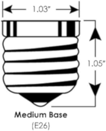 (4 Pack) Replacement for Hatco 02.30.043 02.30.043.00-110 120 130 Volts 60W 60 Watt - Safety Coated Shatterproof - Heat Lamp Light Bulb - Hatco 02.30.043.04 / Hatco 02.30.043.12 - Goodjayco (4 Pack)