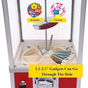 Commercial Vending Machine, Candy Gumball Bubble Gum Machine Bank, Coin Gumball Dispenser Machine for Gift, for Game Stores and Retail Stores