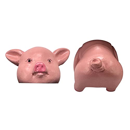 Outset Piglets Corn Holders, 1” x 2.5” x 1”, Pink