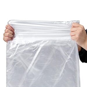 Keenpineer Disposable Bun Pan Rack Cover Rolls, 53x 80 Inch, Clear (Case of 50)