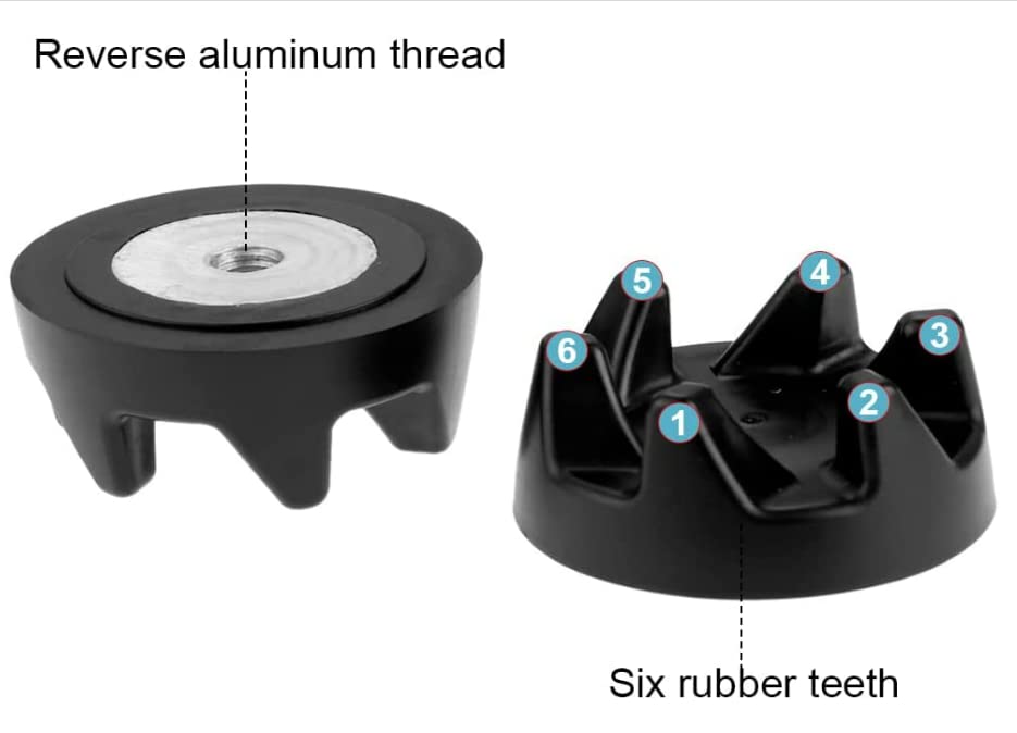 3 Packs SIGRIPEA Blender Coupler for KitchenAid 9704230 Blender Coupling Replacment Parts with 1 Wrench Compatible with KitchenAid WP9704230VP WP9704230